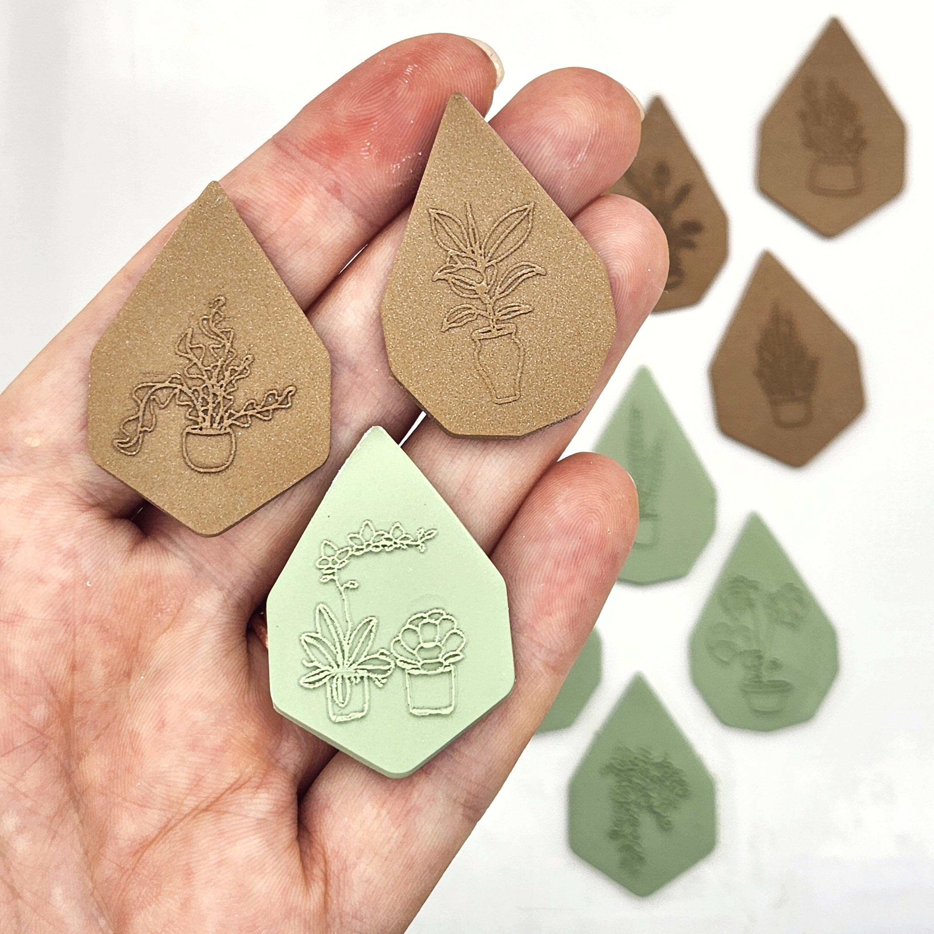 Potted Plants Texture Sheets Plant Design Plant Pattern - Etsy