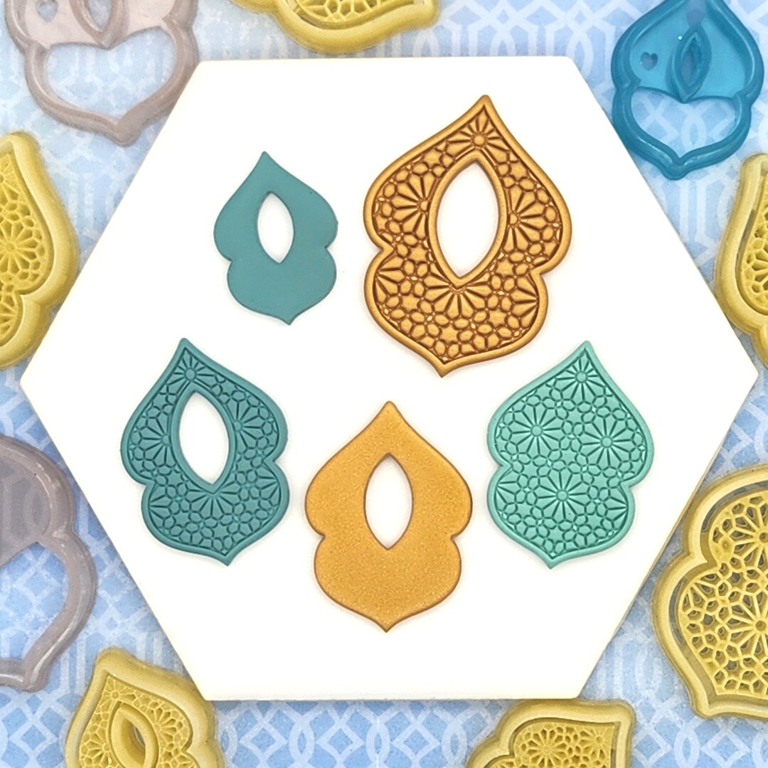 Fatima, Moroccan Clay Cutter, Polymer Clay Cutters, Clay Shapes ...