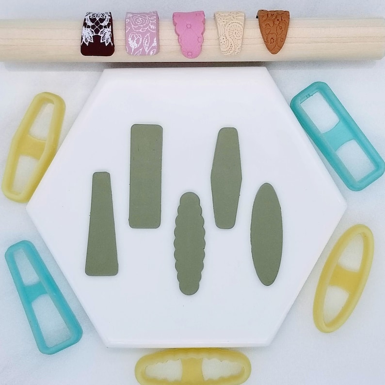 Outline Huggies Polymer Clay Cutters DIY Earrings Jewelry | Etsy