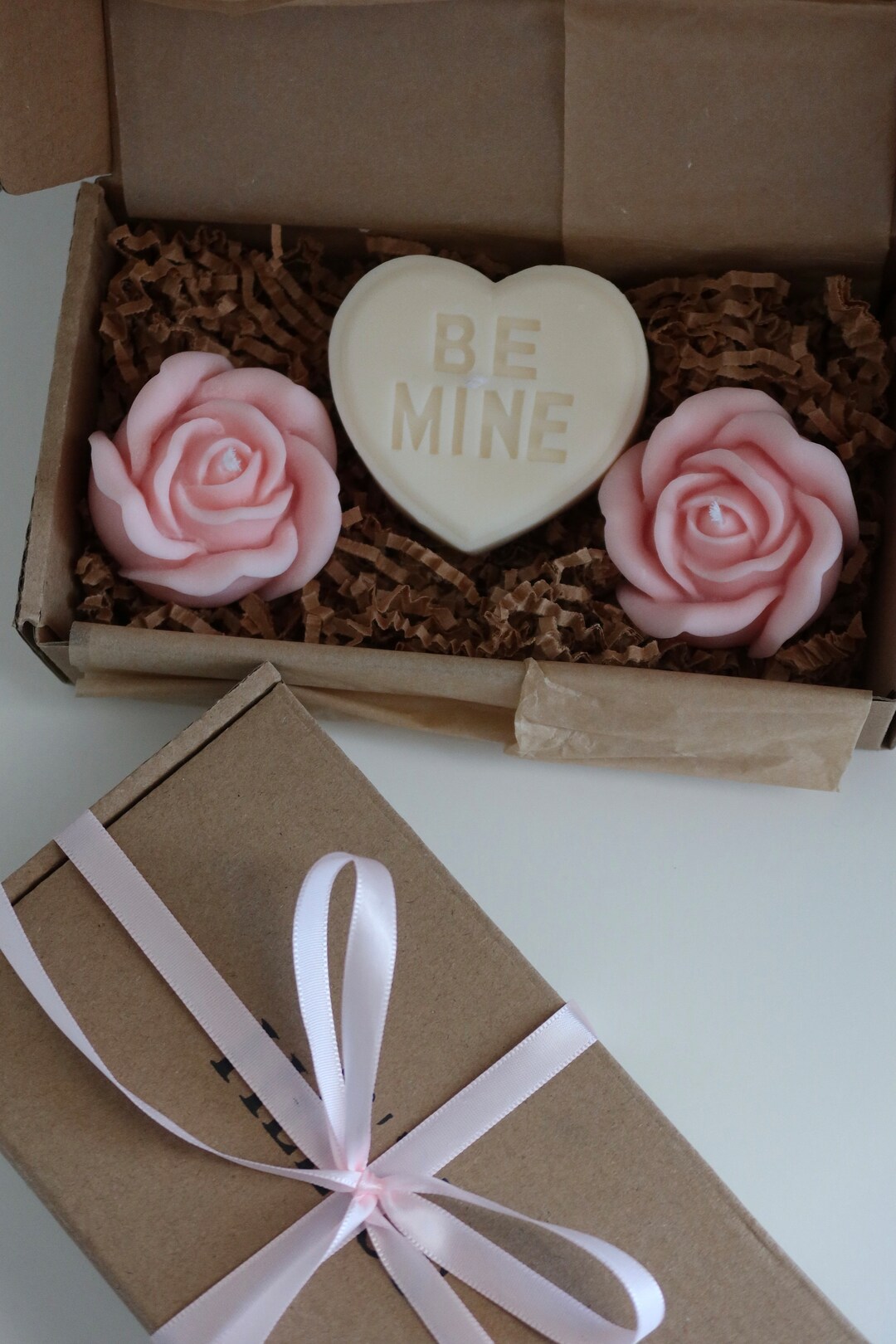 Valentines Gift Box Be Mine, Roses Candles, Pastilles Candles, Love ...