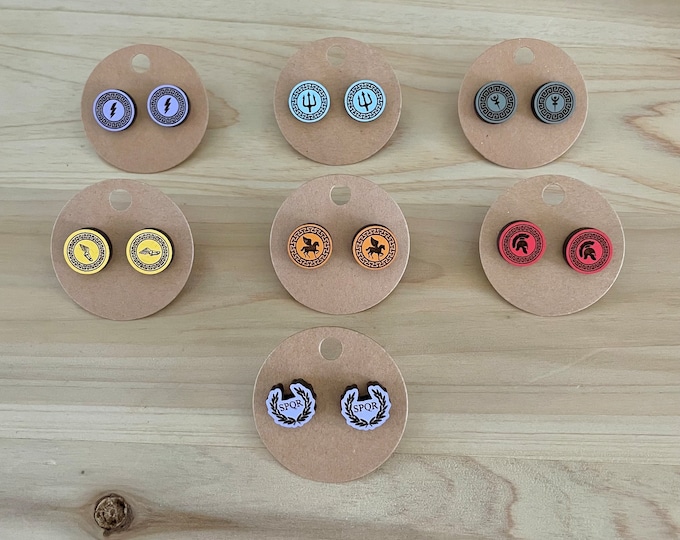 Child of Poseidon Demigod Crest Tee - Half-blood God of the Sea ...