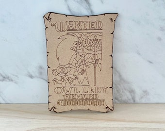 Eda Wanted Poster - Etsy UK