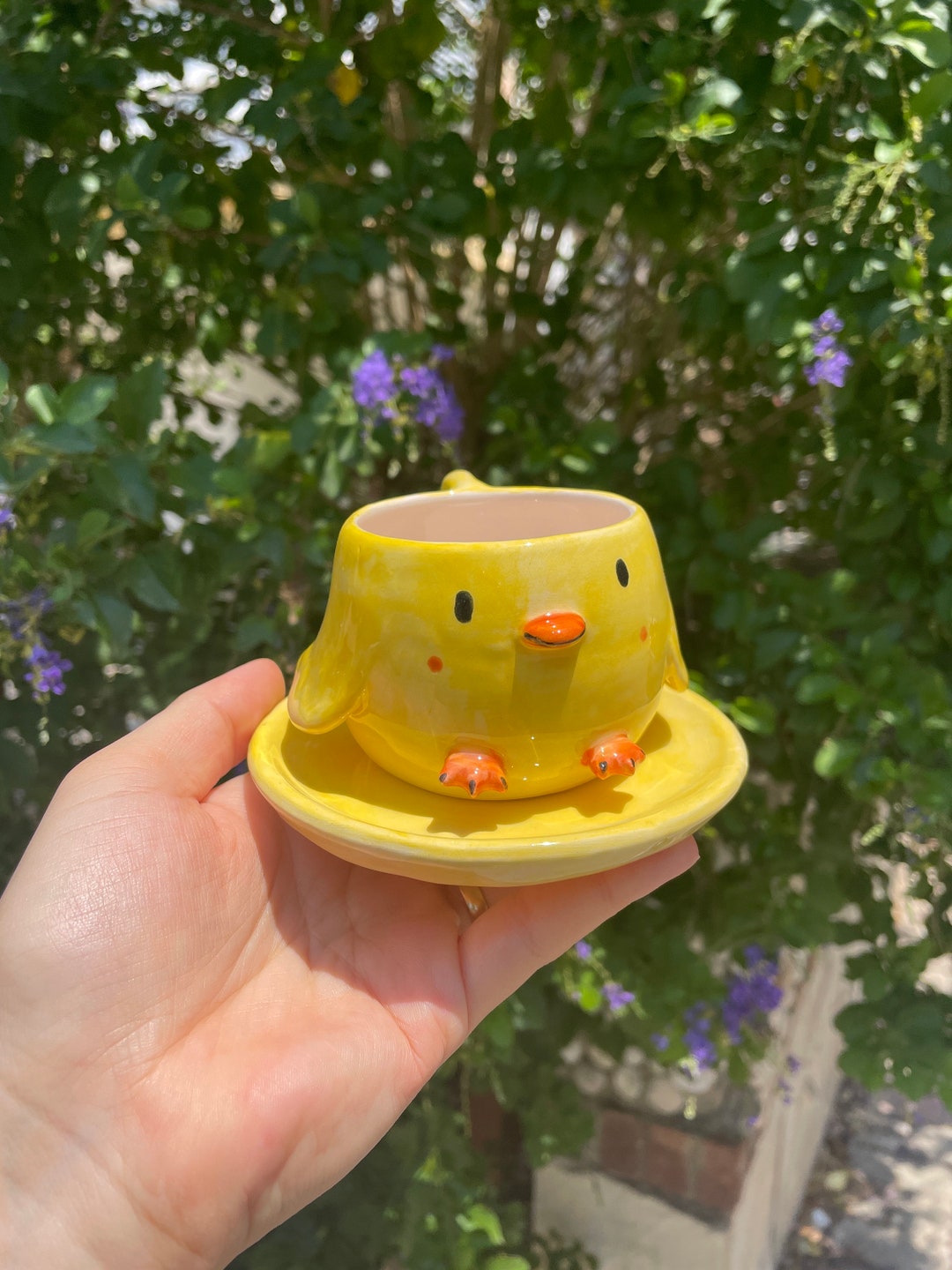 Handmade Chick Ceramic Cute Espresso Cup - Personalized Gift ...