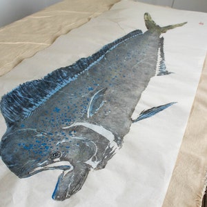 Blue Mahi Mahi Gyotaku Print - Coryphaena Hippurus by Adrià Bosch - Etsy