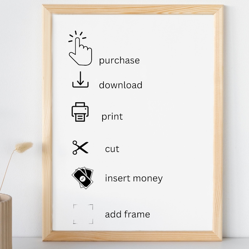 Birthday Money Gift Card Printable (digital Download) - Etsy