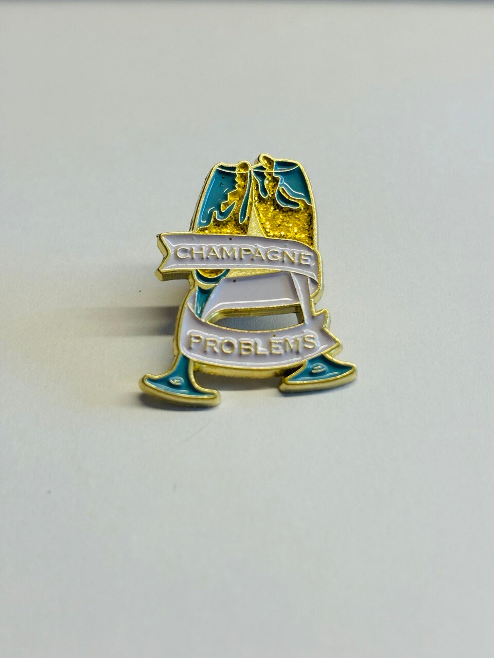 Champagne Problems Pin With Taylor Card Gift Pin Eras Gift Pin Swift ...