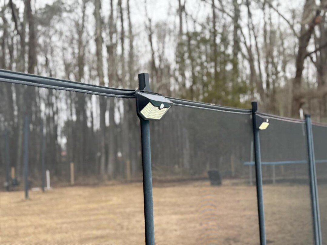 Solar Light Mount for Mesh Pool Fence pack of 3 - Etsy