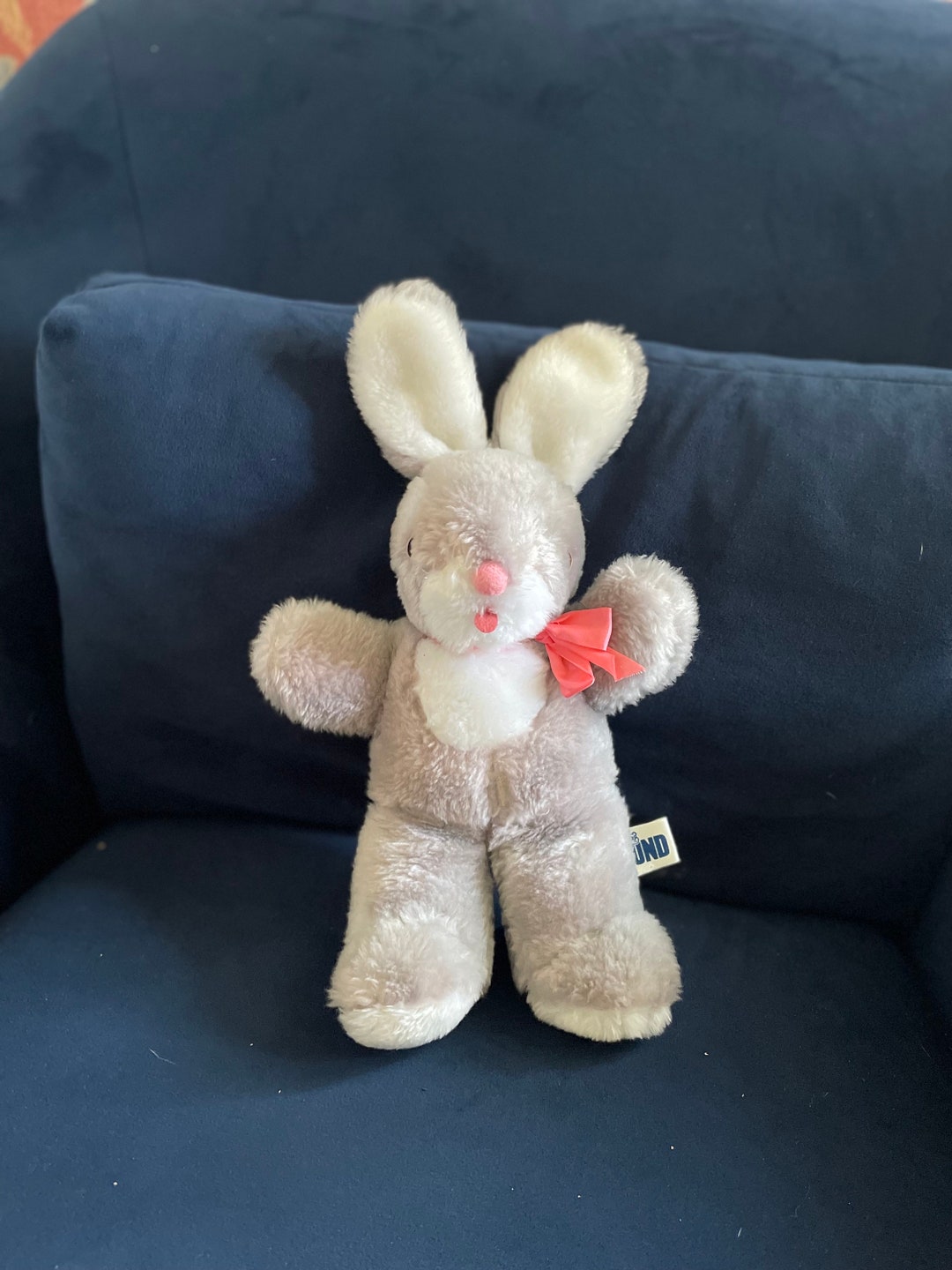 Vintage Gund Stuffed Rabbit/ Bunny - Etsy