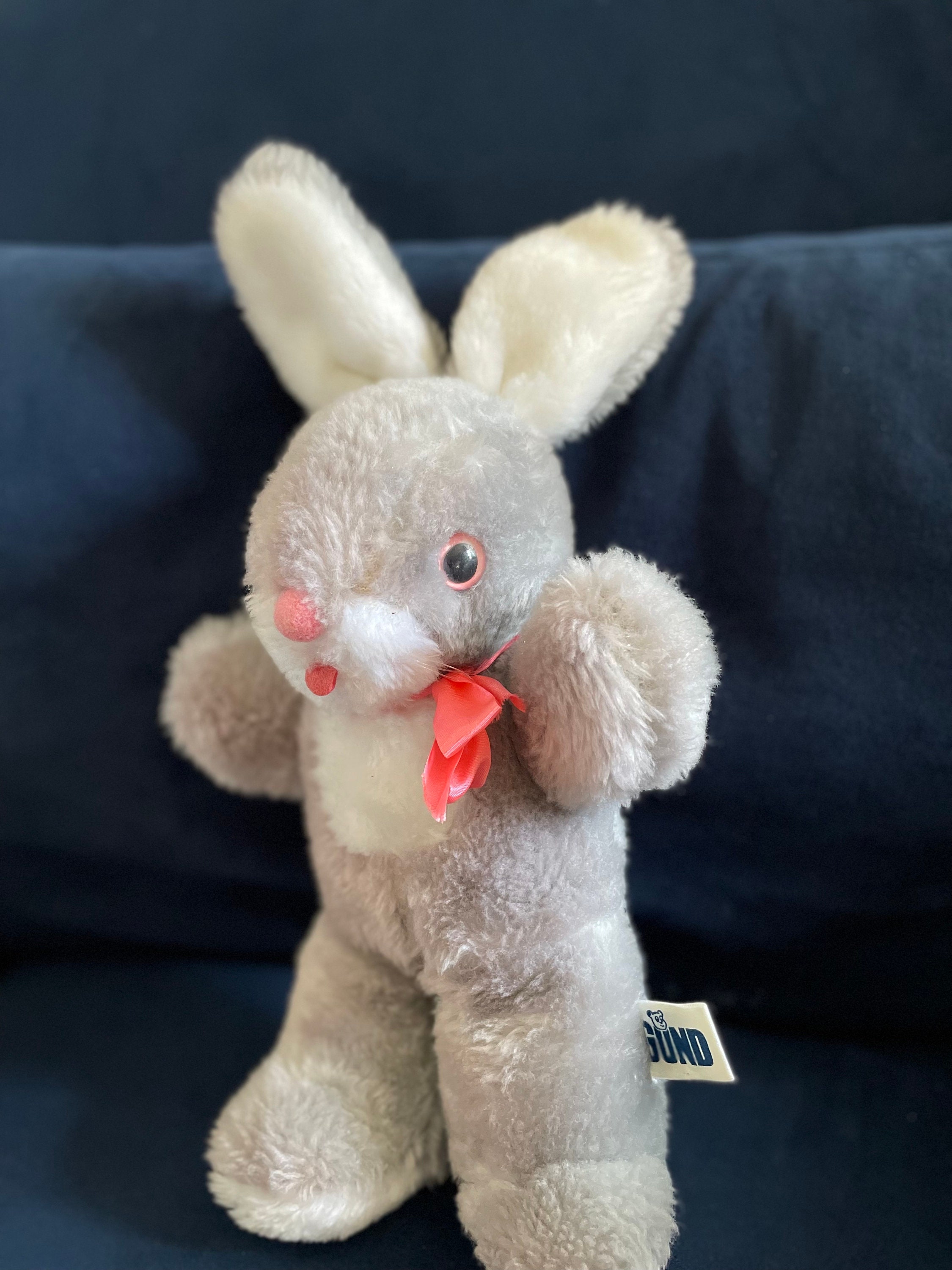 Vintage Gund Stuffed Rabbit/ Bunny - Etsy