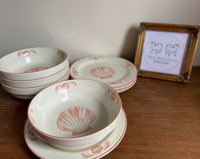 Vintage Seashell Mini Dish Set of 4 - Etsy