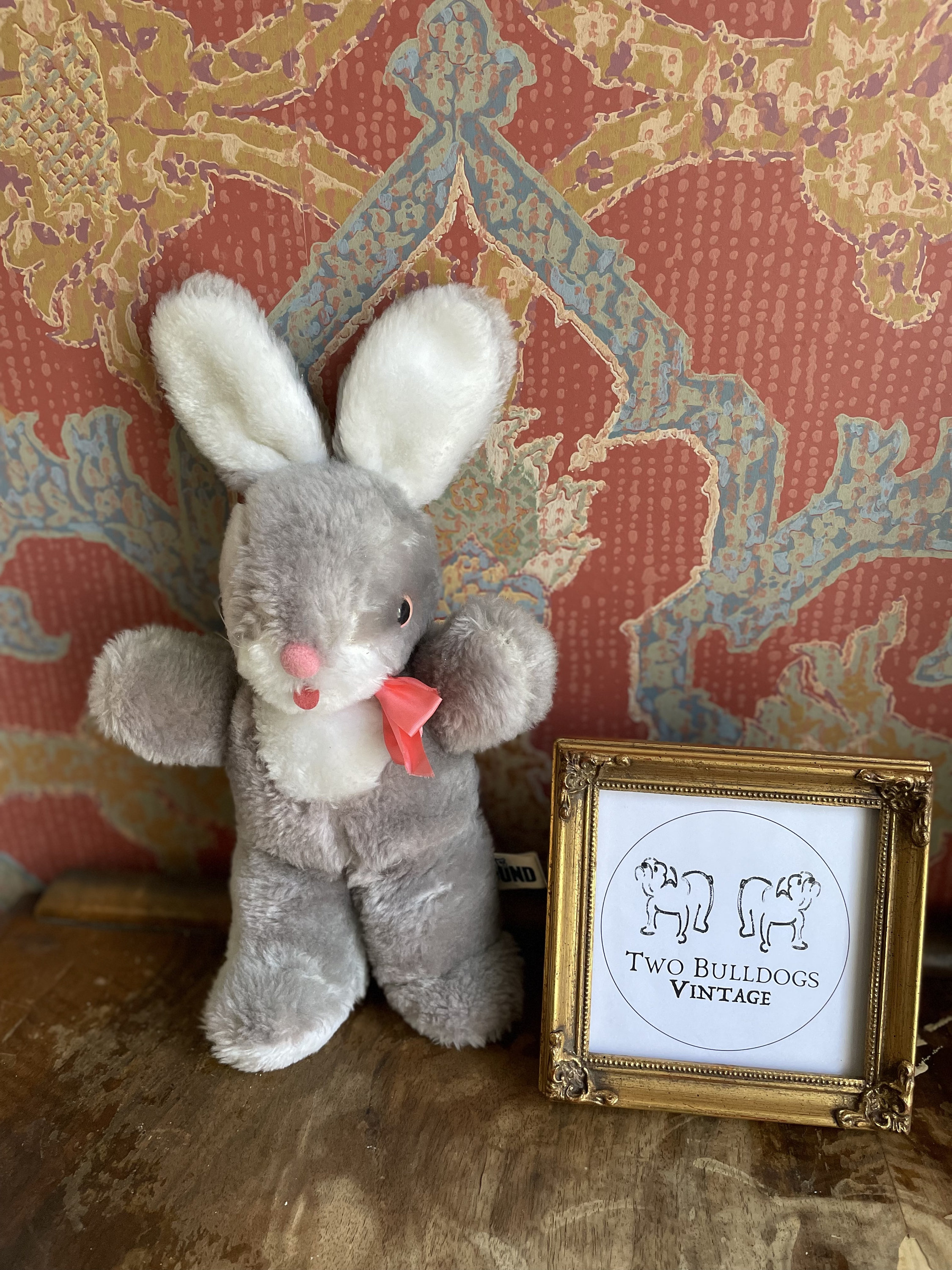 Vintage Gund Stuffed Rabbit/ Bunny - Etsy