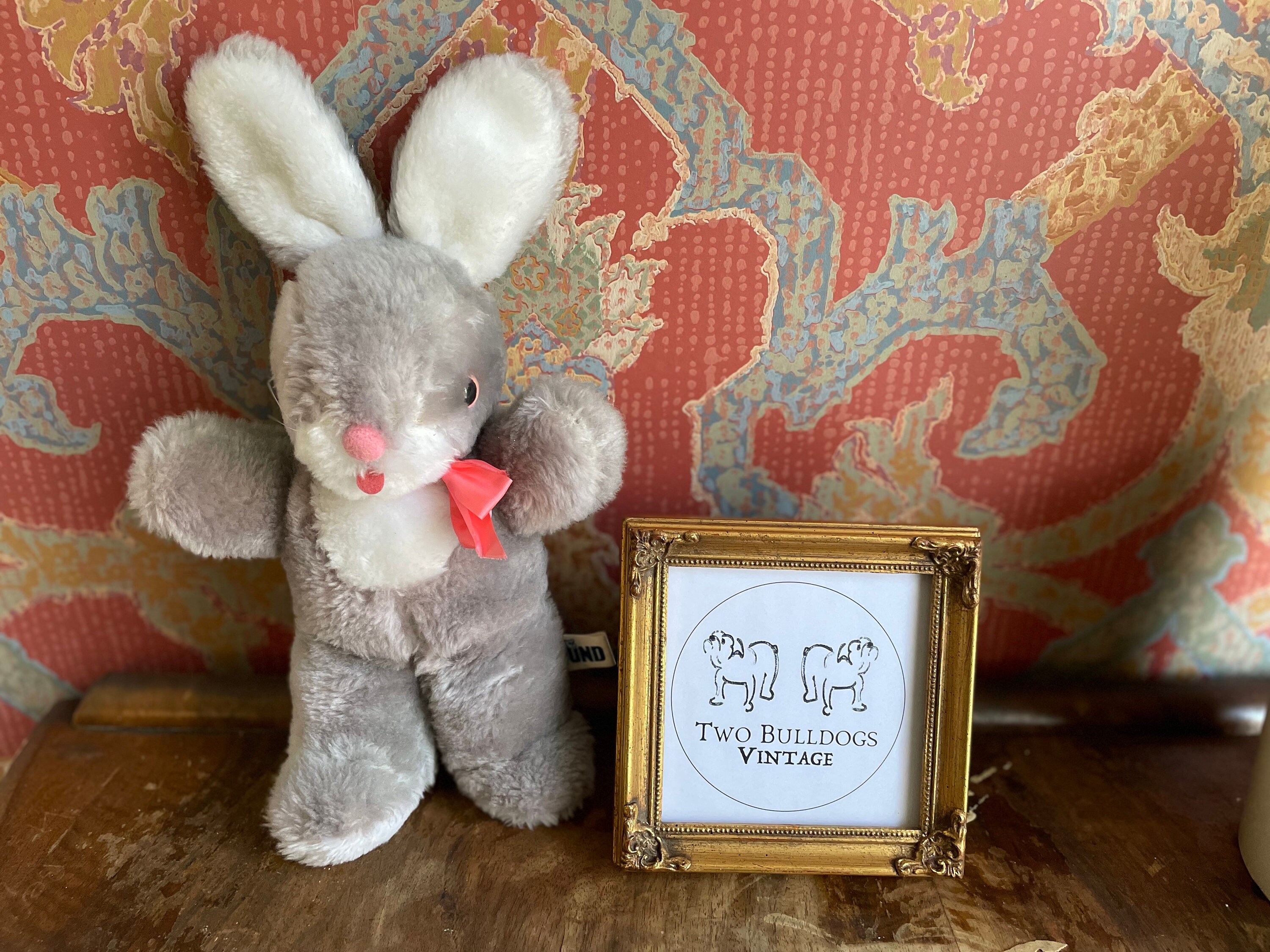 Vintage Gund Stuffed Rabbit/ Bunny - Etsy