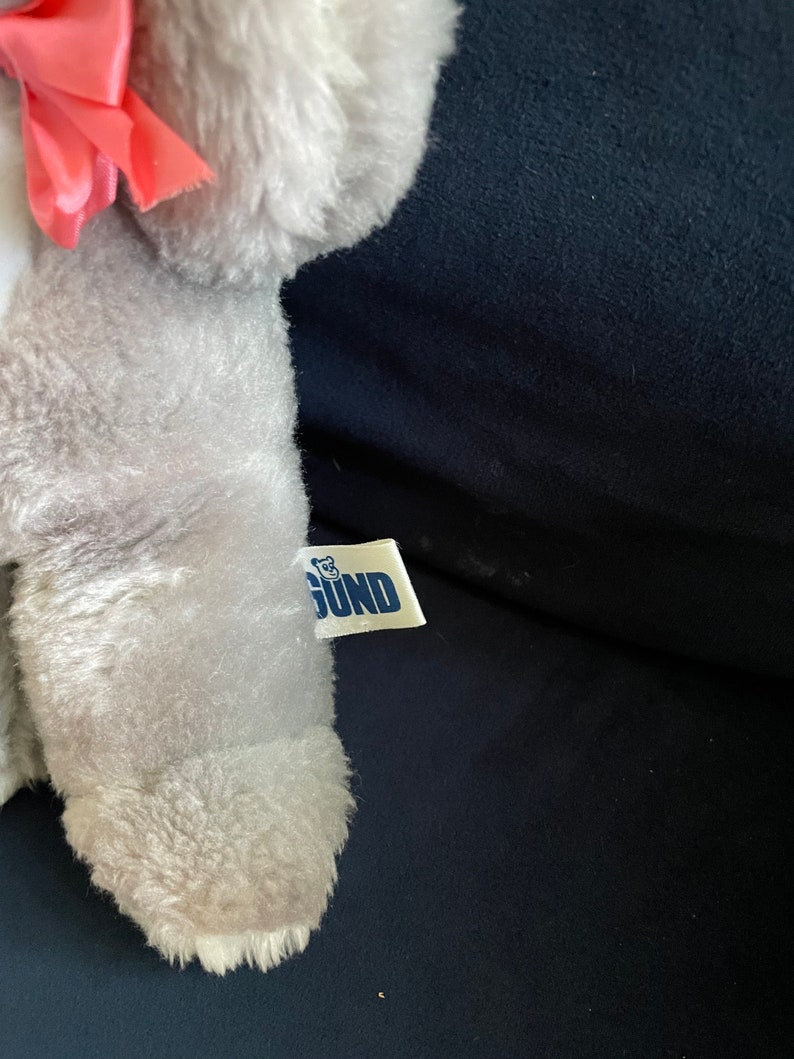 Vintage Gund Stuffed Rabbit/ Bunny - Etsy