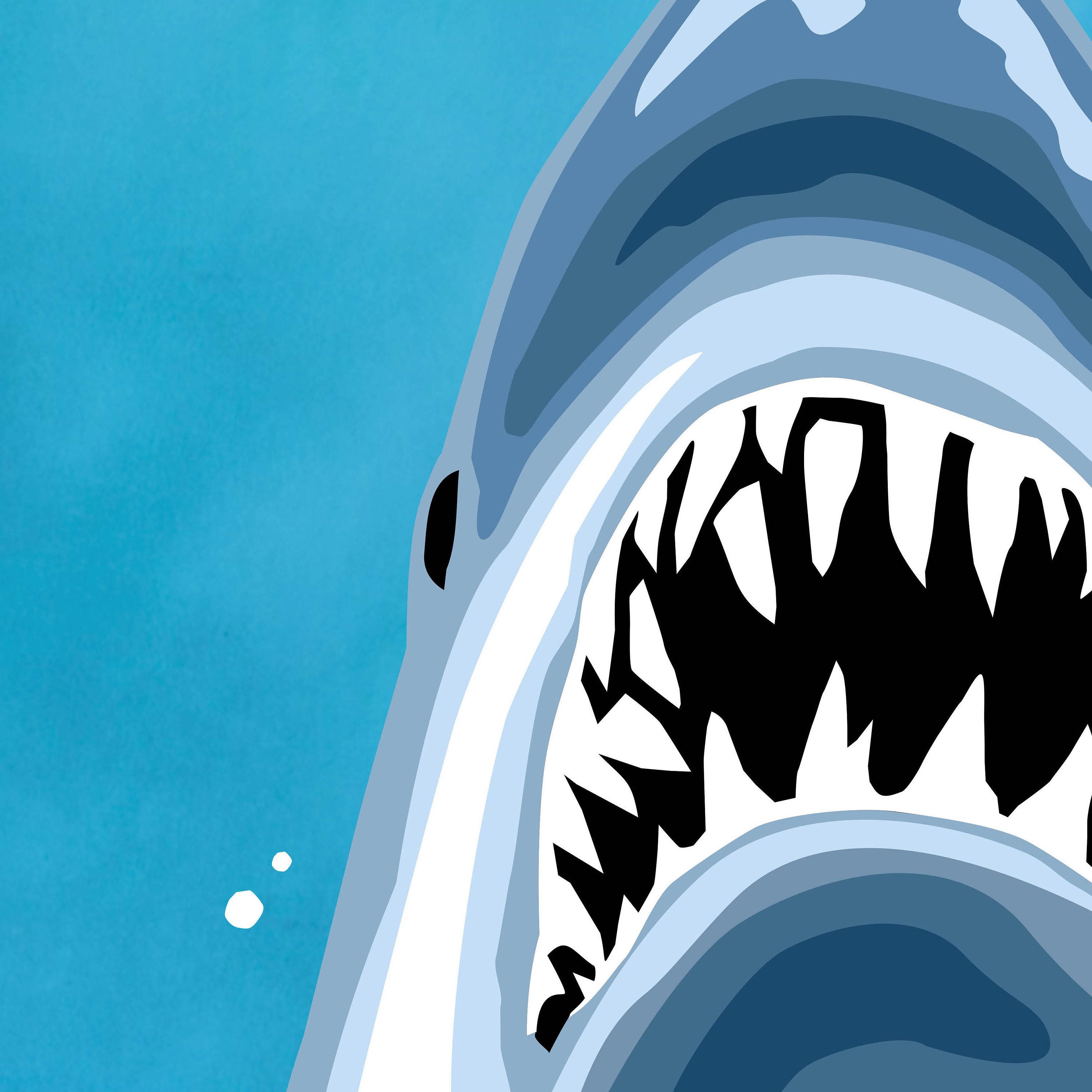 Jaws Minimalist Movie Poster, Digital Download Wall Art, Printable Wall ...