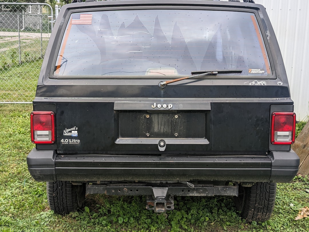 84-96 Jeep Cherokee (XJ) Tail Light Adapter Kit for Jeep Wrangler (JK ...