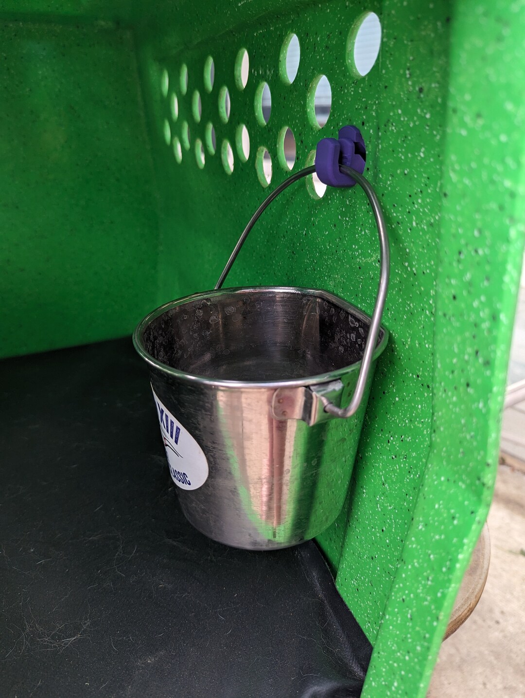 Side Mounted Water Pail Hook for Ruffland Kennel - Fits Medium - Etsy