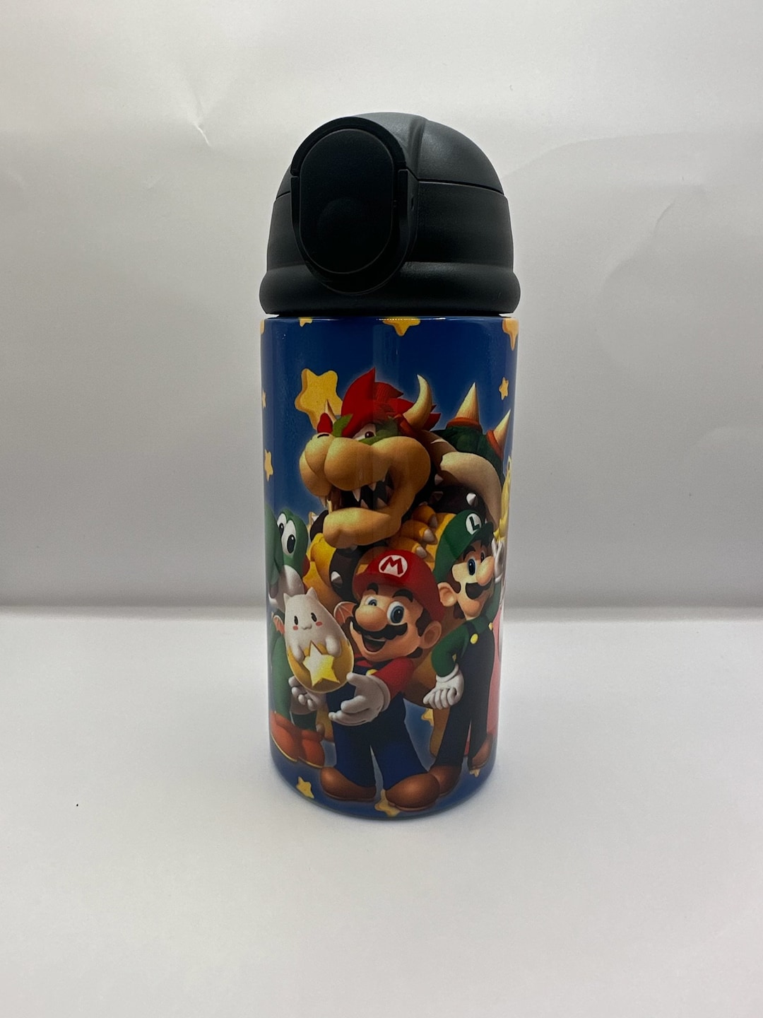 16oz Mario Water Bottle | Kids | Mario | Water Bottle| - Etsy