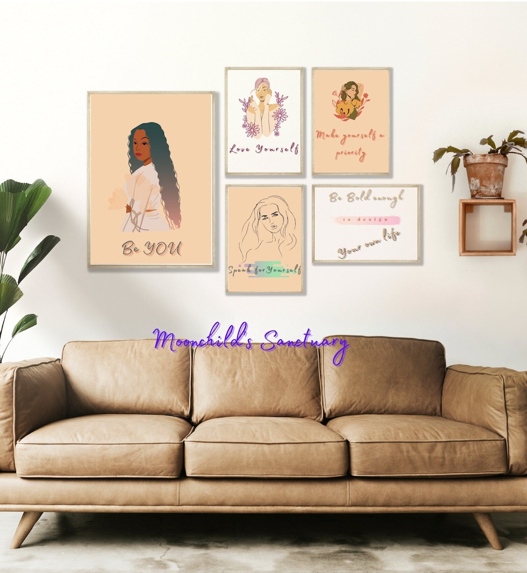 Love Yourself Poster, Self Love Wall Art, Self Love Reminder, Self Love ...