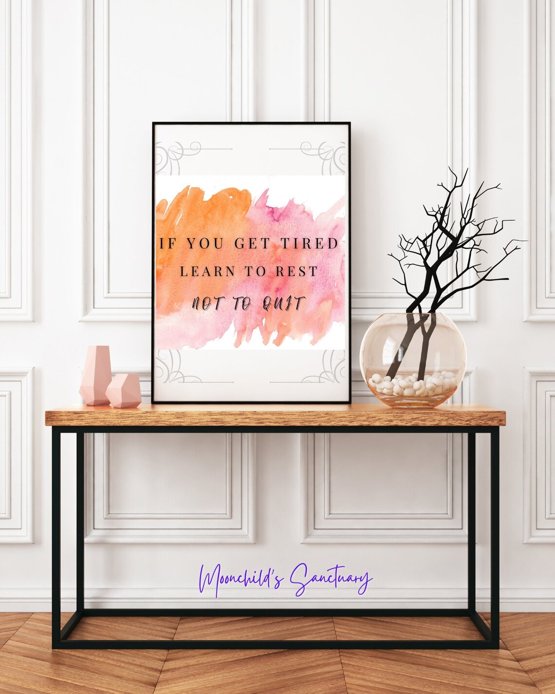 Printable Wall Art, Watercolor Quote Art, Printable Quote Art, Home ...