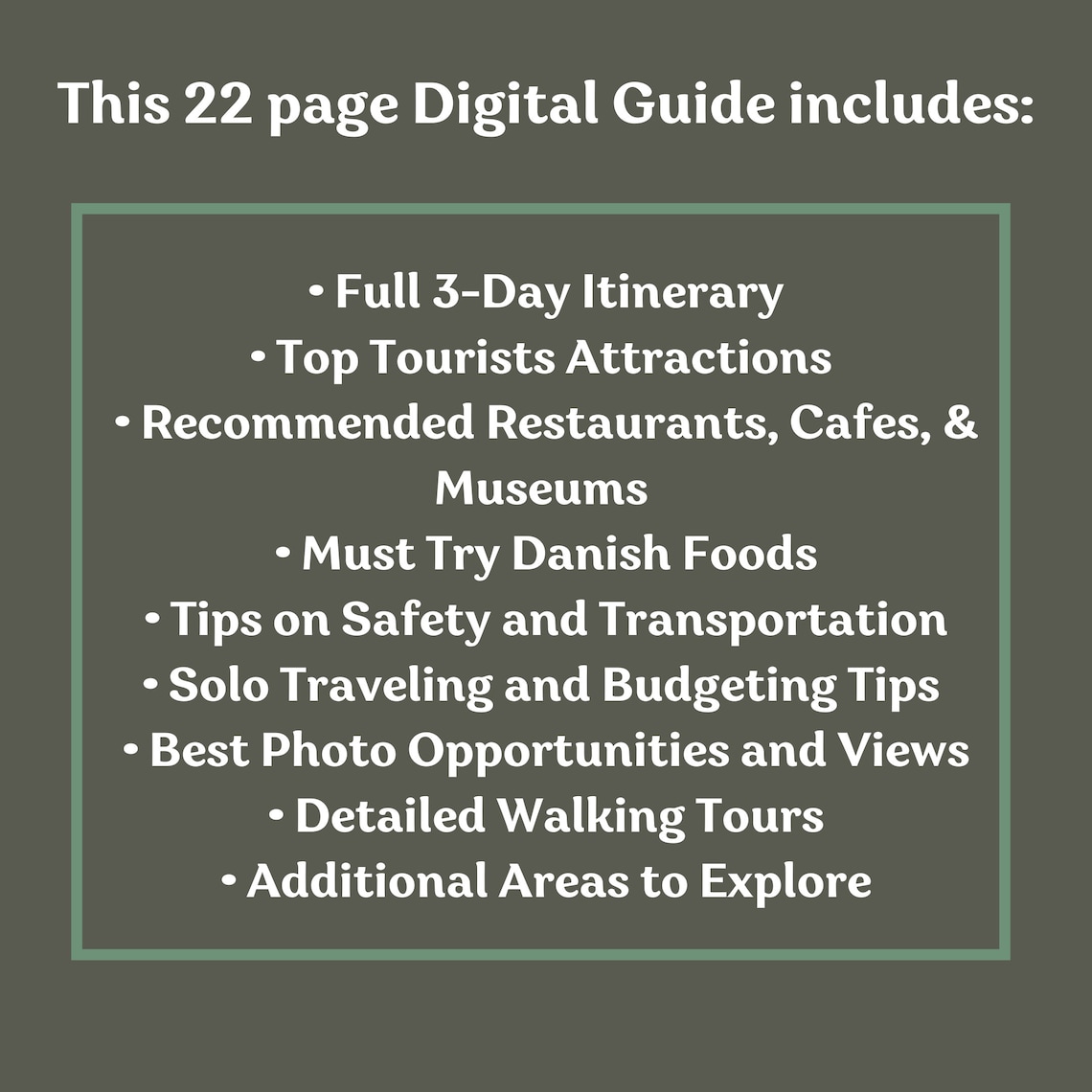 Copenhagen Digital Travel Guide | Full Itinerary, Tips, Recommendations ...