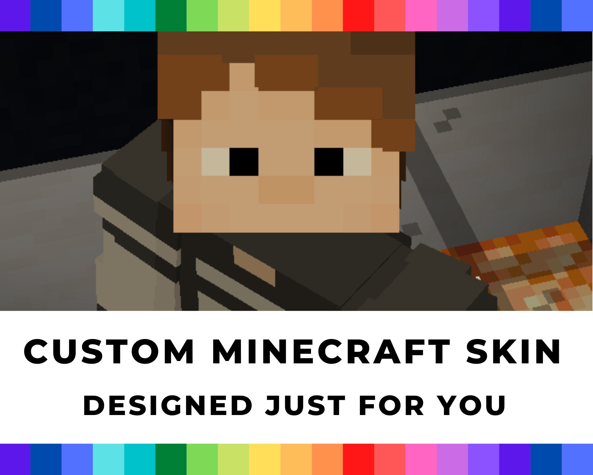 Minecraft Skin Custom Skin Design Your Own Skin Digital Skin for Gaming ...