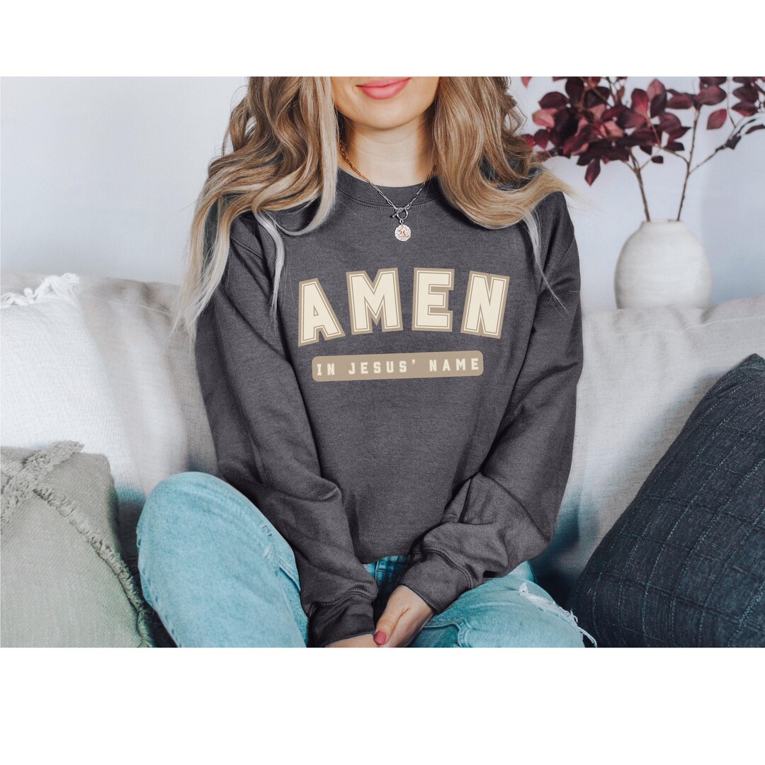 Jesus Crewneck Jesus Sweatshirt Jesus is King Catholic Sweatshirt ...