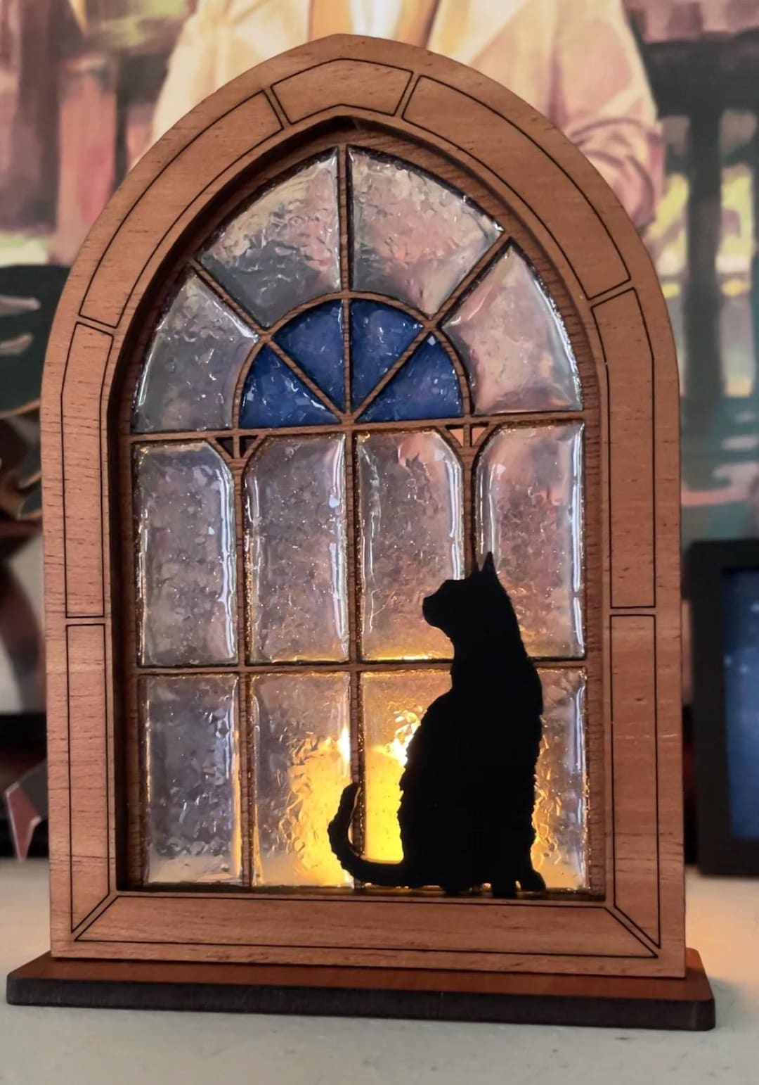 Mini Gothic Window Light - Etsy