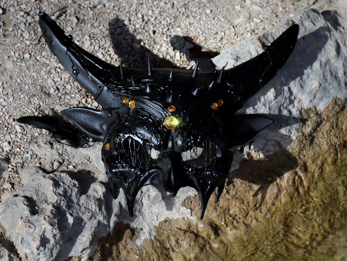 Freaky Horror Troll Mask, Halloween Prop, Music Video and Art Prop ...