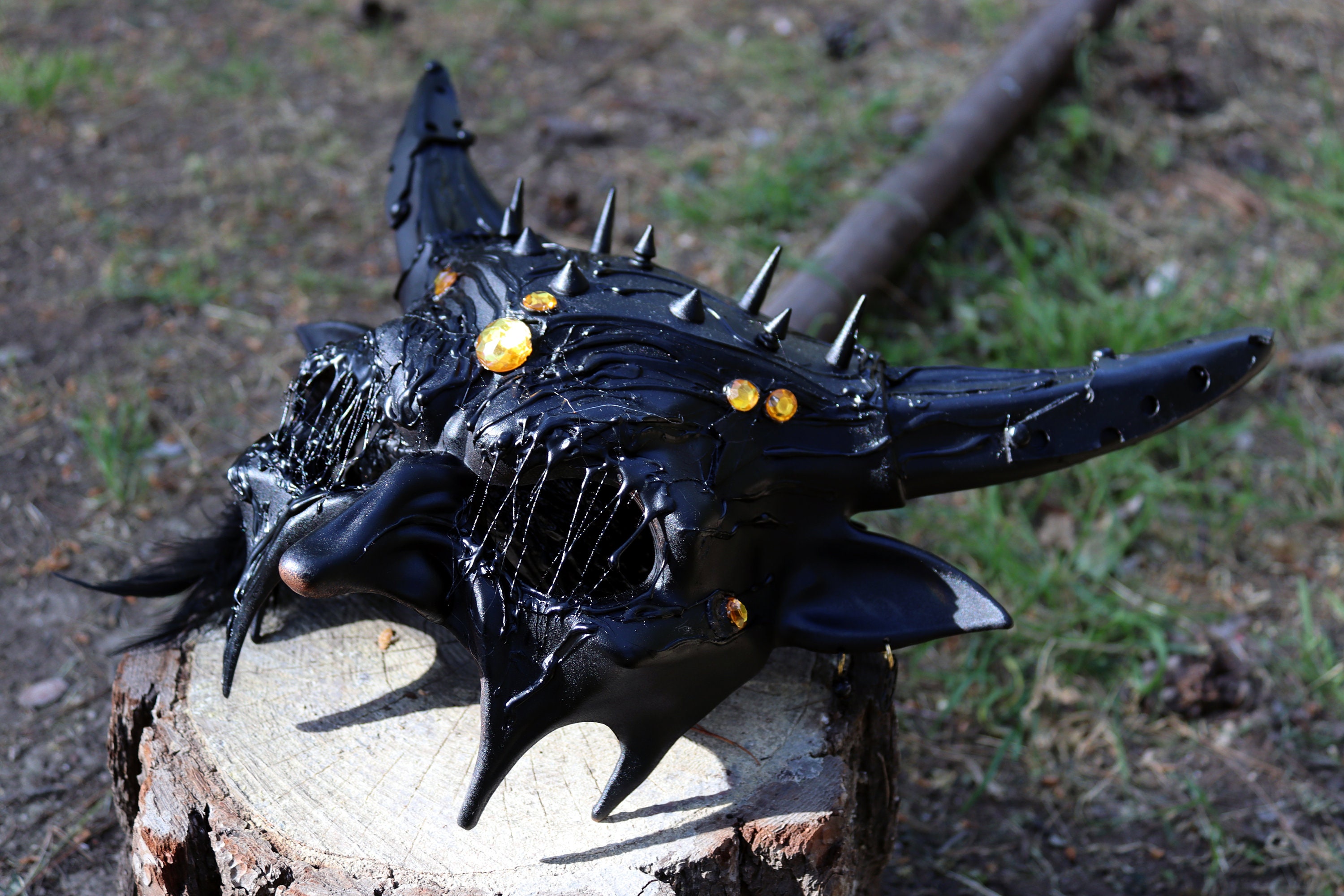 Freaky Horror Troll Mask, Halloween Prop, Music Video and Art Prop ...