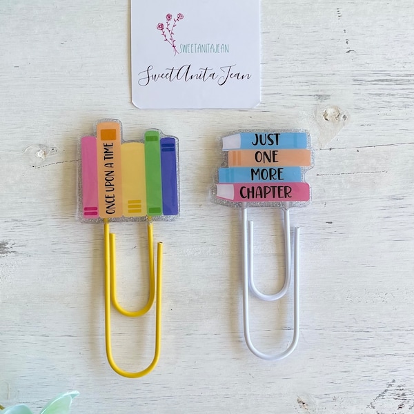 Paperclip Bookmark - Etsy
