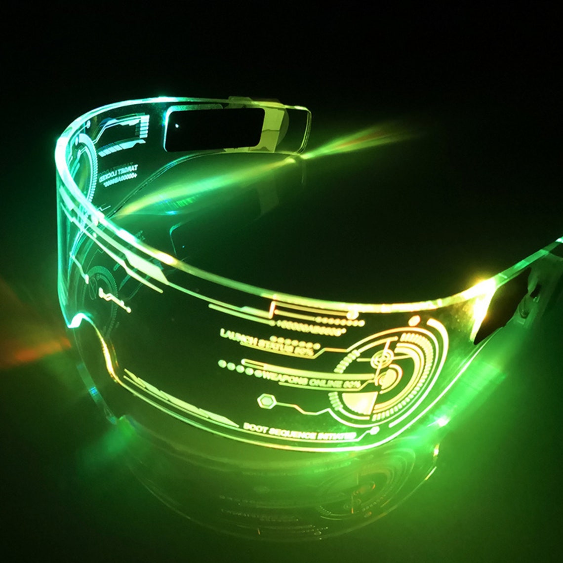Cyberpunk Sunglasses Burning Man Goggles Festival Glasses Etsy