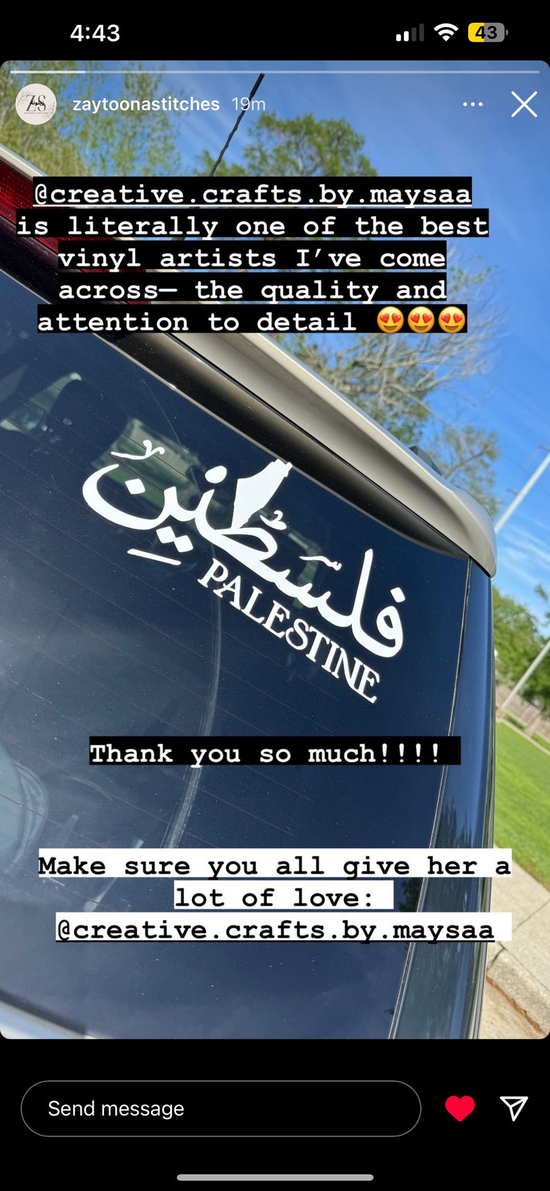 Palestine Car Decal, Palestine, Decal, Car Decal - Etsy