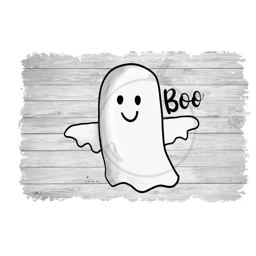 Ghost BOO Svg Png Jpg Sublimation Waterslide Image Best Seller ...