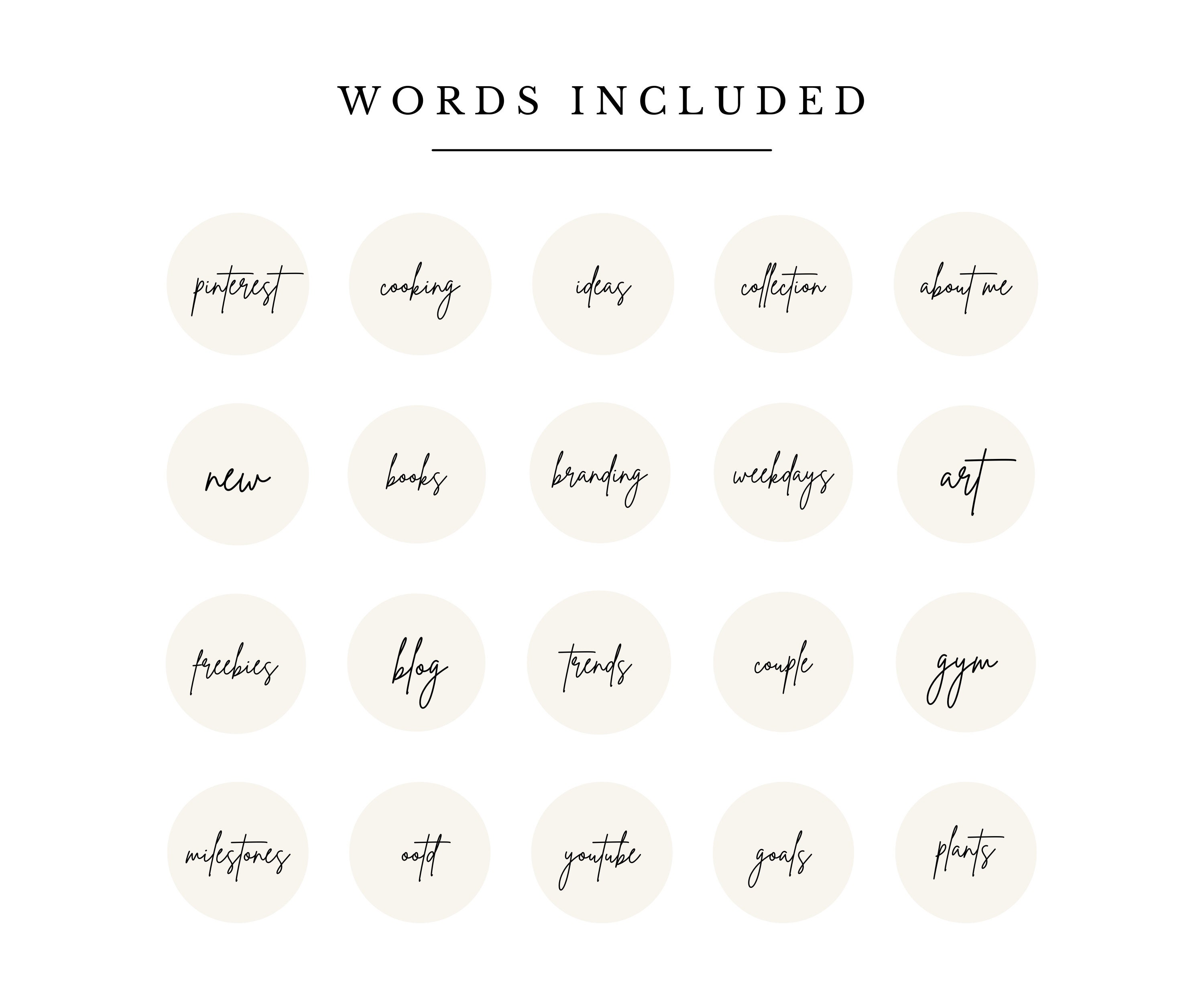 100 Lifestyle Instagram Highlight Icons Minimal, Instagram Story ...