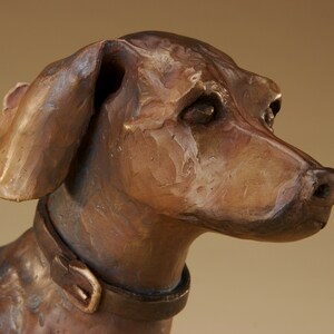 DACHSHUND SCULPTURE in Bronze; Lulu by Janis Gay Williamson (FKA Knight ...
