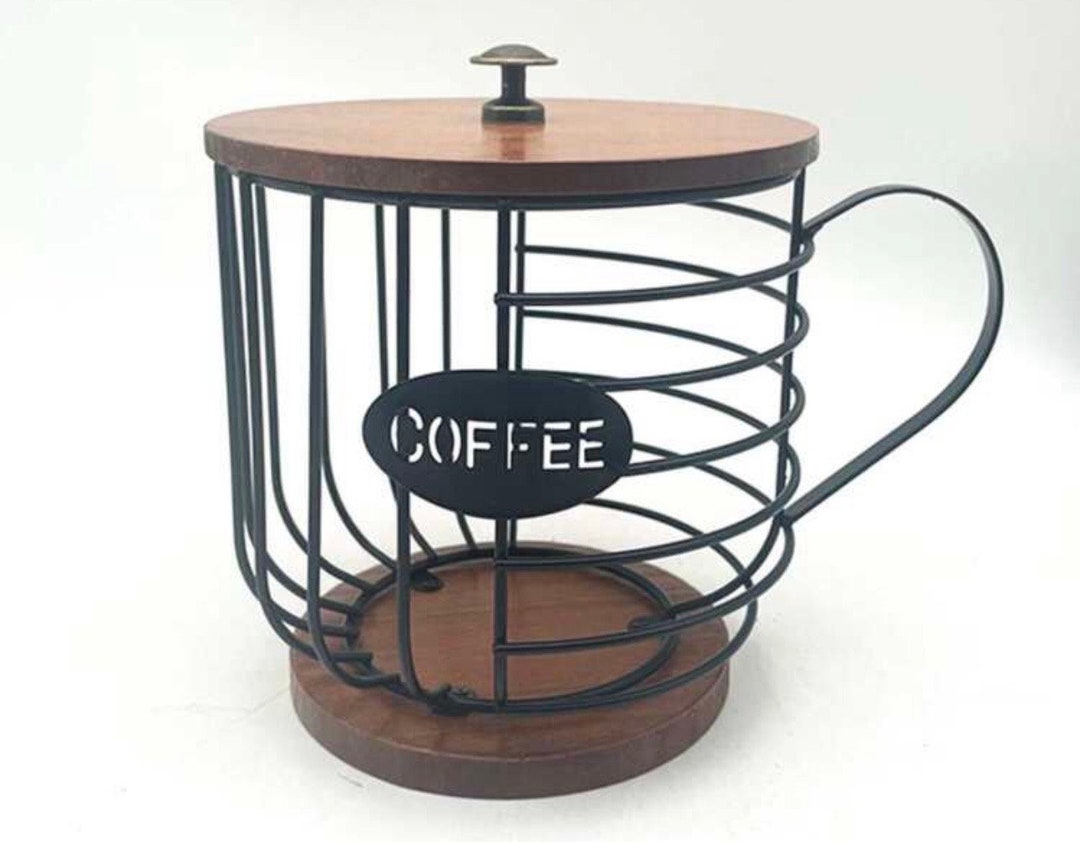 Large Coffee Pod-capsules Holder/ Storage Container/ Storage Basket ...