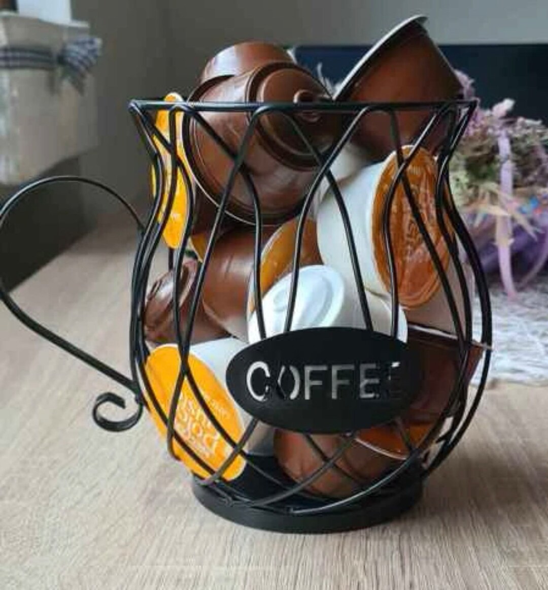 Coffee Pod-capsules Holder/ Storage Container/ Storage Basket/ Durable ...