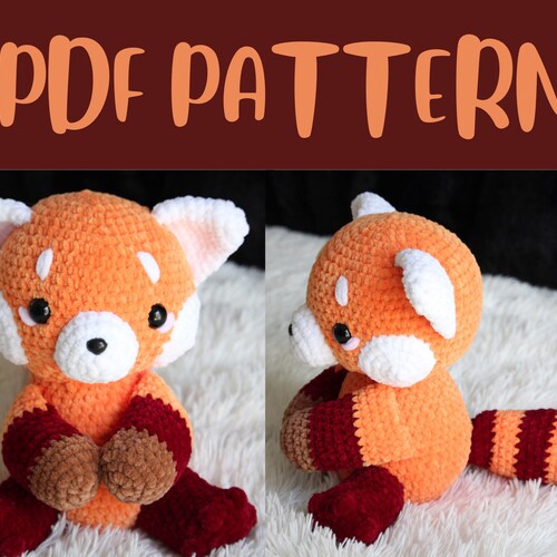 PATTERN: Panda Keychain Crochet Pattern Chinese National - Etsy