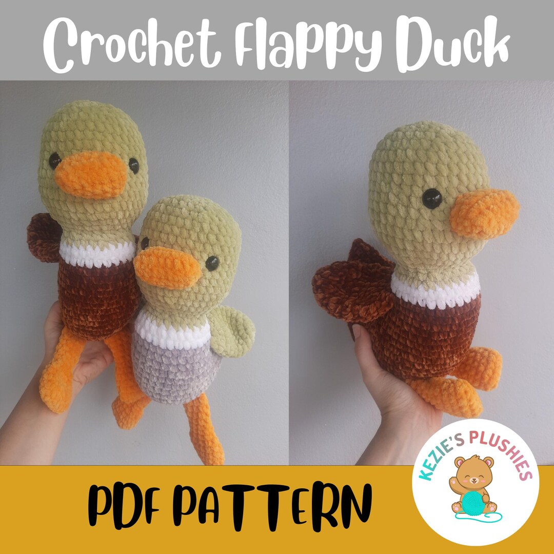 Crochet Flappy Ducky Pattern for Duck Lovers - Etsy