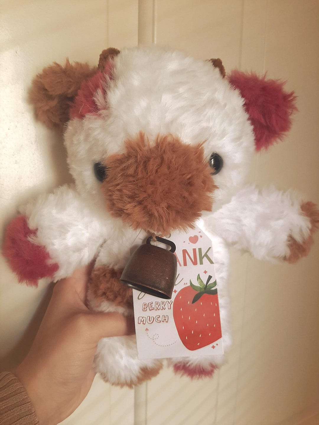 Crochet Easy Strawberry Cows Pattern Two in One - Etsy