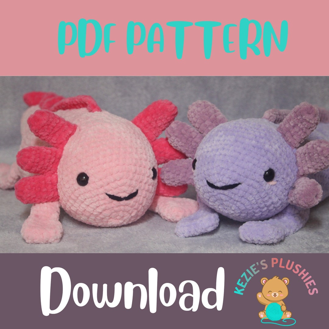 Flappy Axolotl Pattern - Etsy