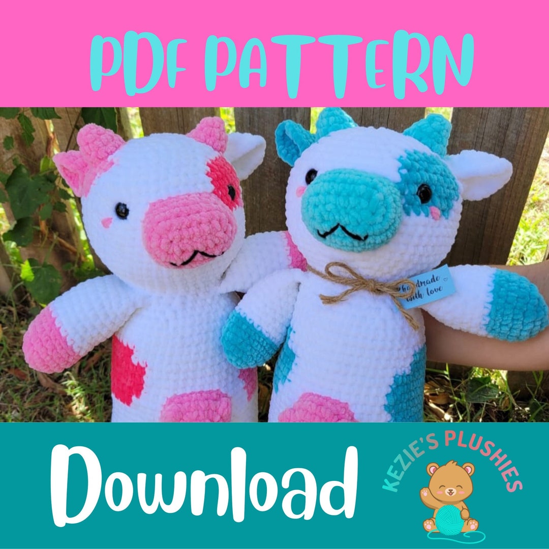 Milkshake Cows Crochet Pattern - Etsy