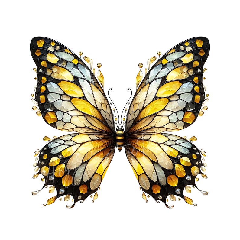 Enchanted Bee Inspired Fairy Wings, Set of 9 Jpeg's, High Reso 300 DPI ...