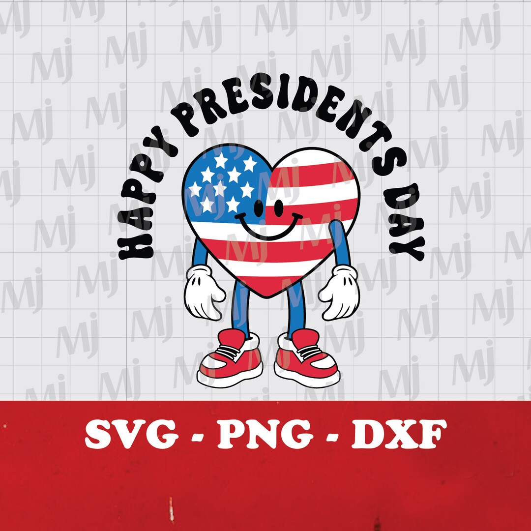 Happy Presidents Day SVG, Presidents Day SVG, Happy Presidents Day ...