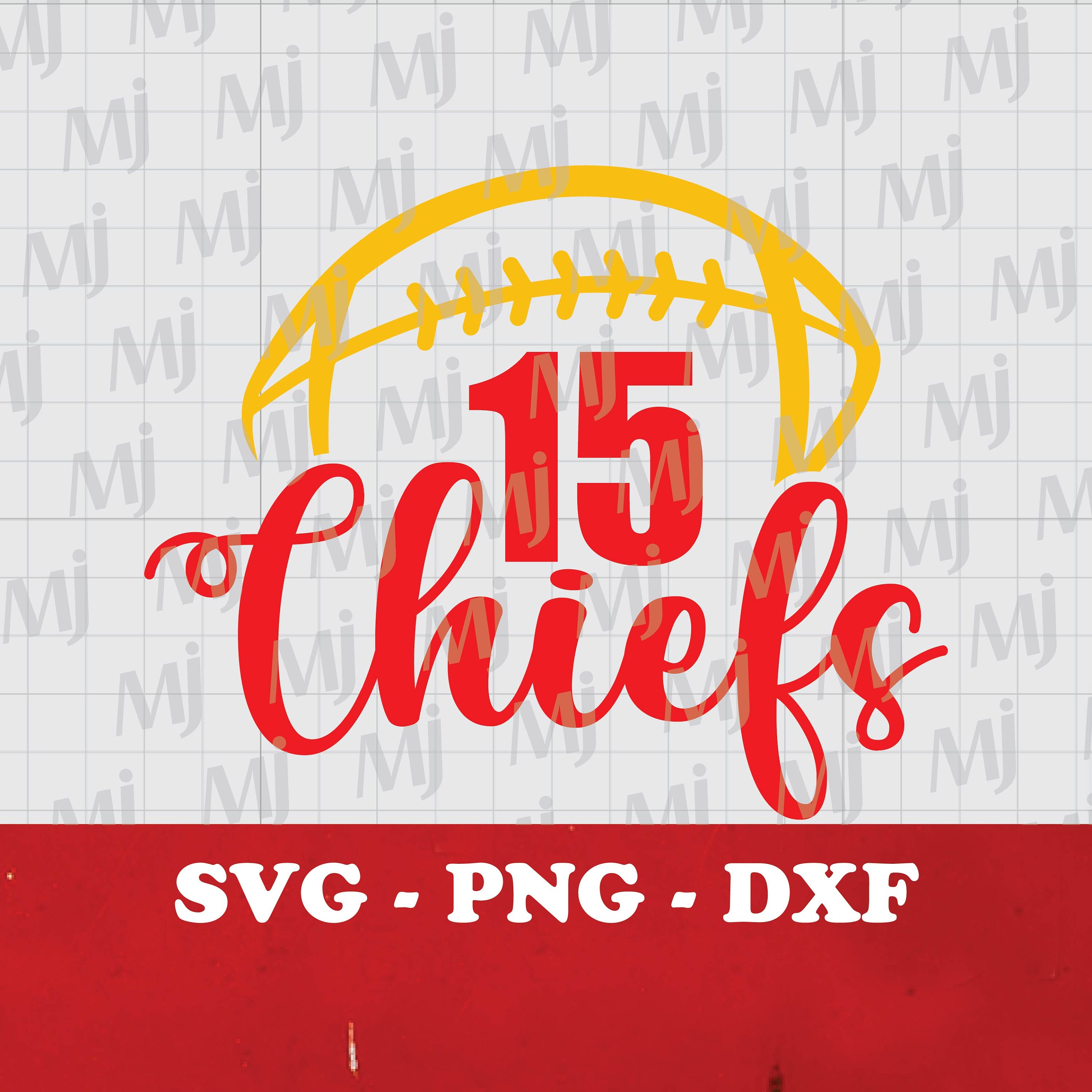 Chiefs Football SVG, Football Season SVG, Clipart for Cricut ...