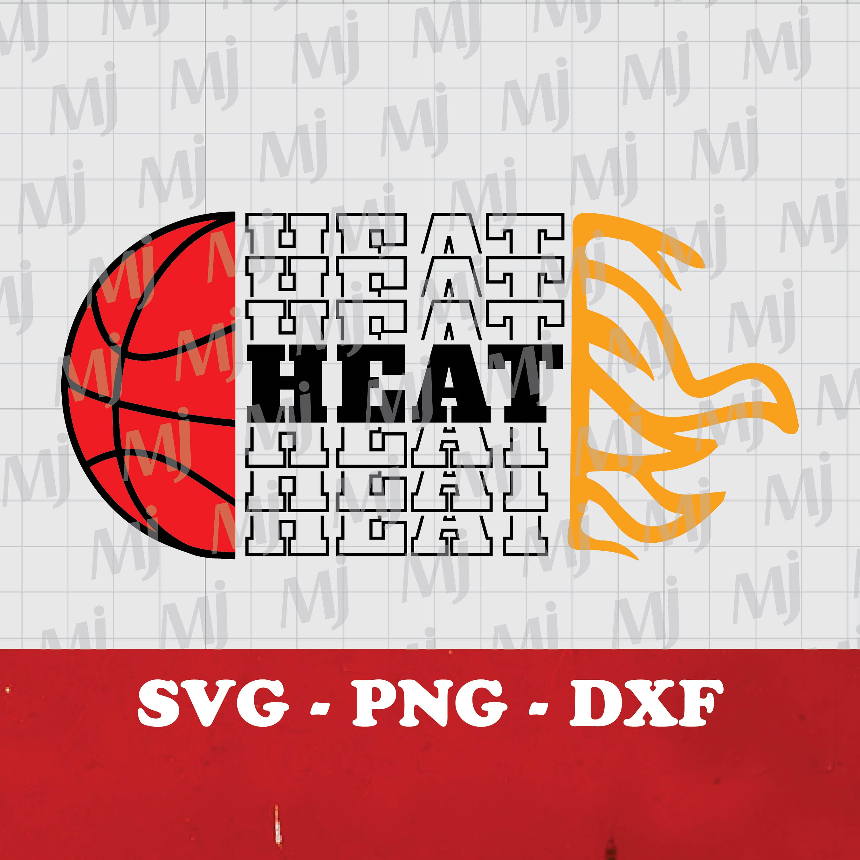 Heat SVG, Heat Basketball Svg, Heat Team Lover, Heat Shirt, Basketball ...