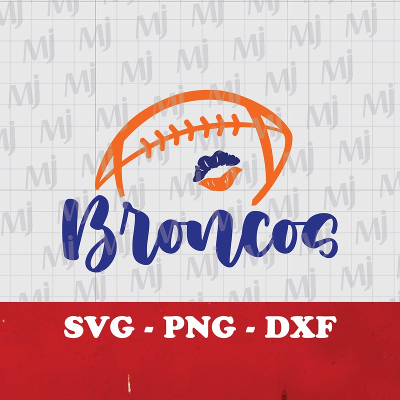 Denver Broncos Clipart - Etsy