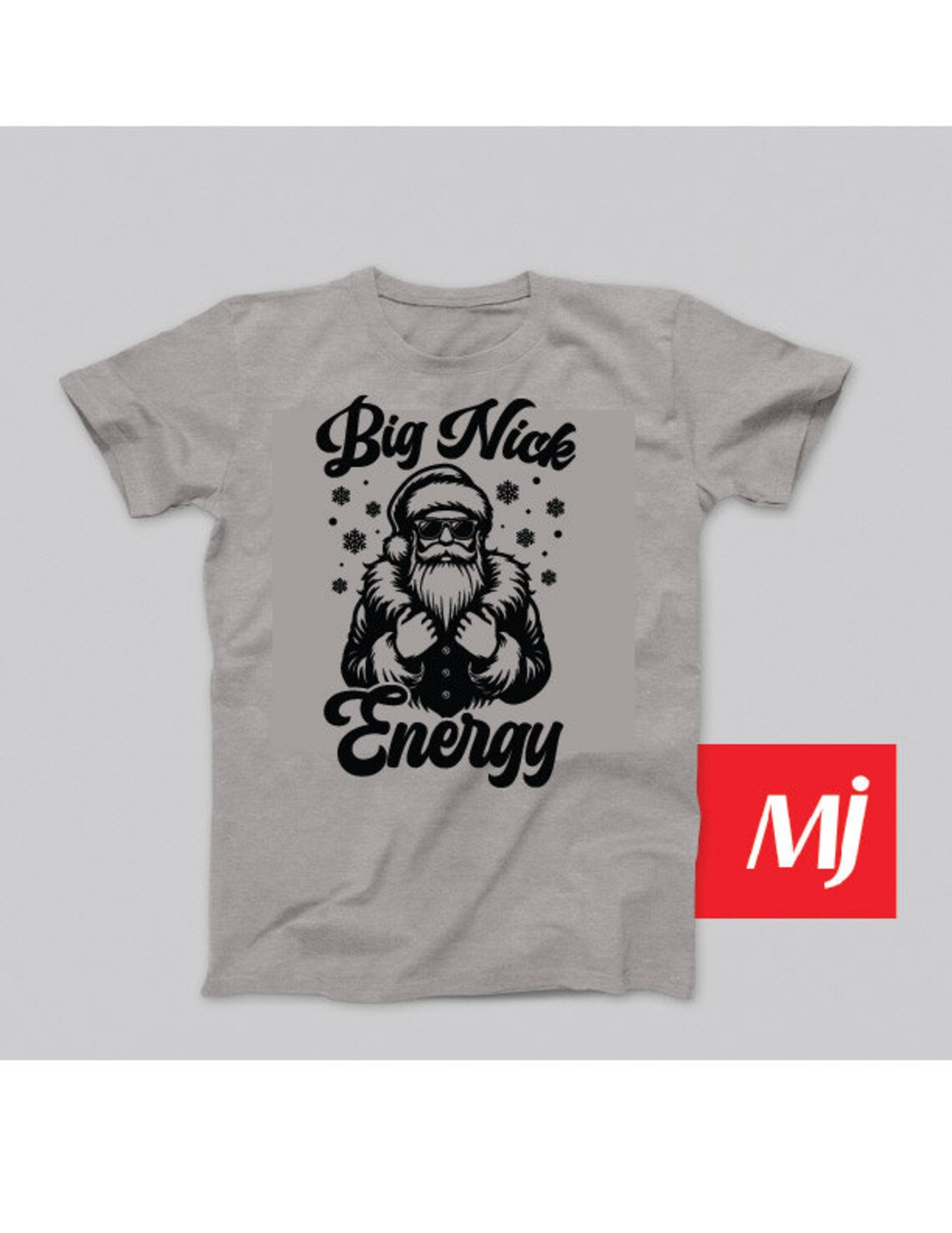 Big Nick Energy Santa SVG: Funny Christmas Quote Files (digital ...