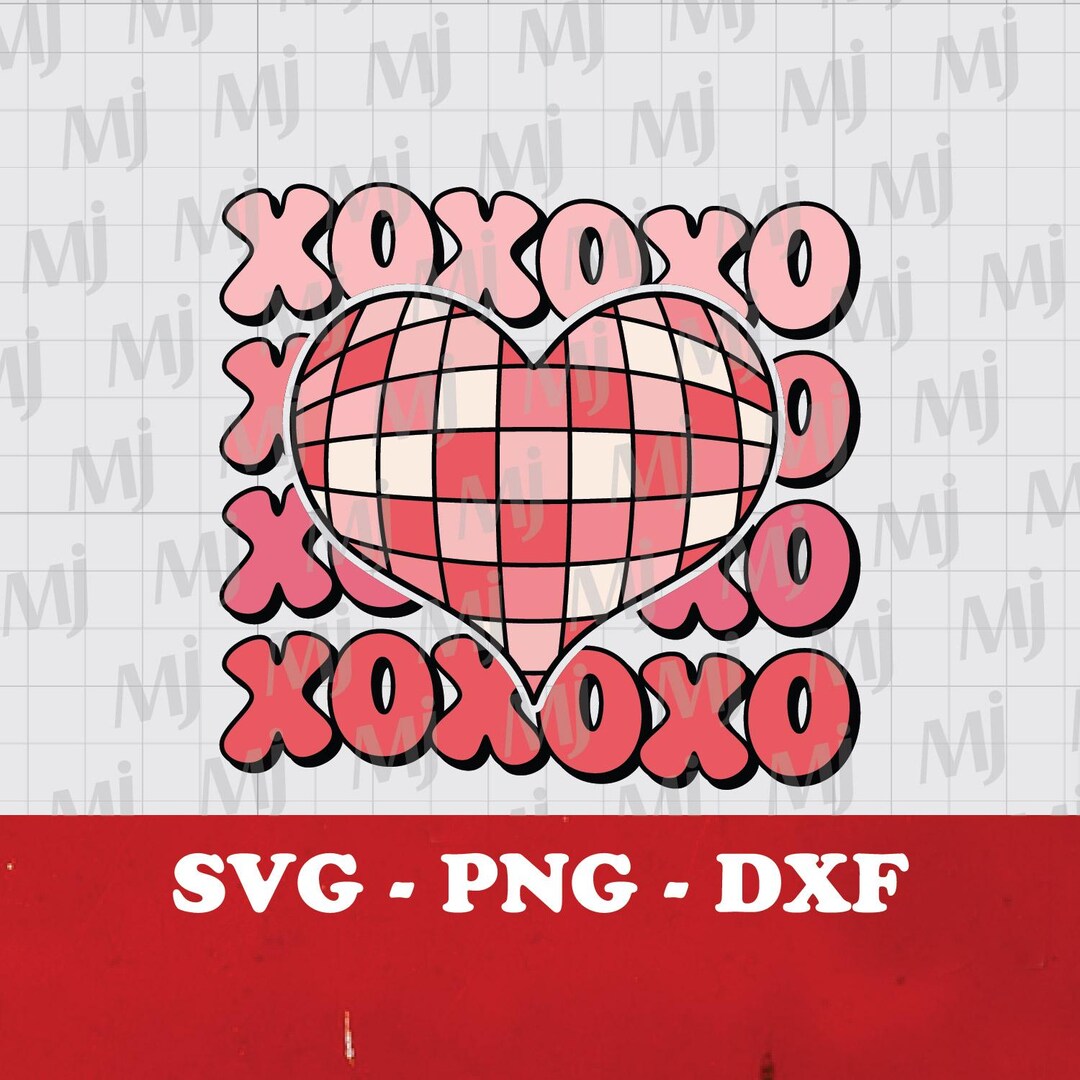 XOXO Love SVG: Valentine's Day Quote (digital Download) - Etsy