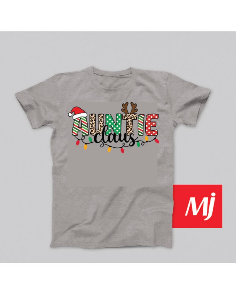 Auntie Claus Svg, Santa's Favorite Svg, Merry Christmas SVG, Merry ...